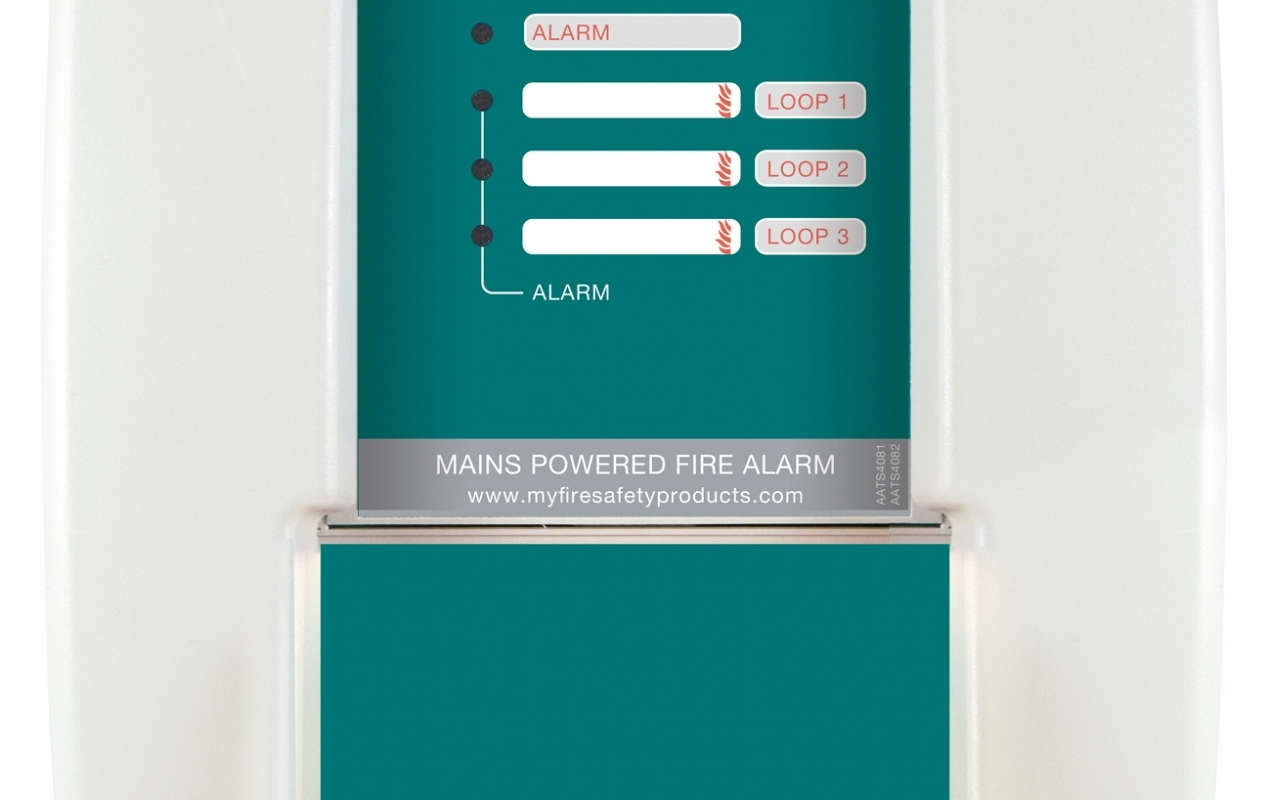 3 loop fire alarm with sounder beacon - Fire alarms by Cordia