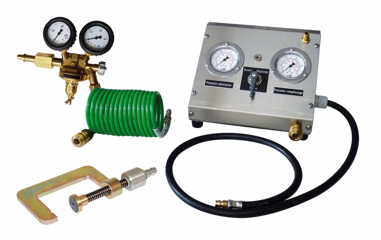 Nitrogen filling station