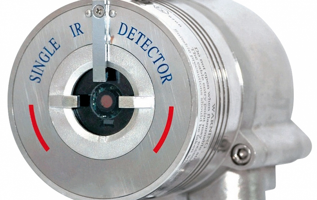 Single IR flame detector