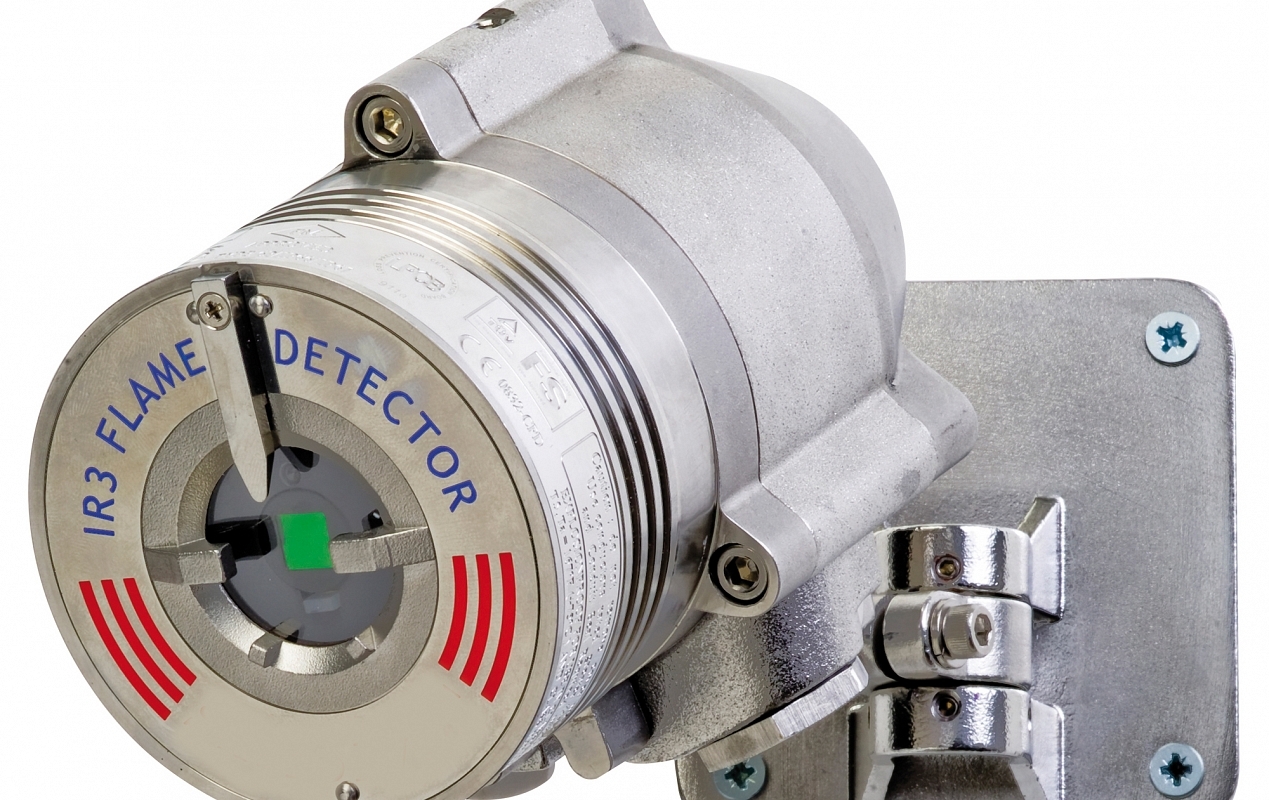 Triple IR flame detector