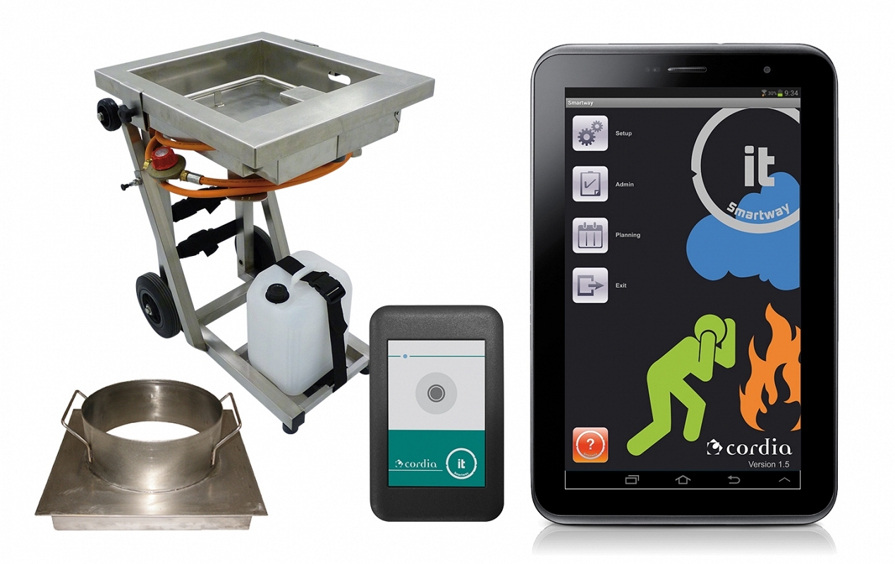 Fire flame generators