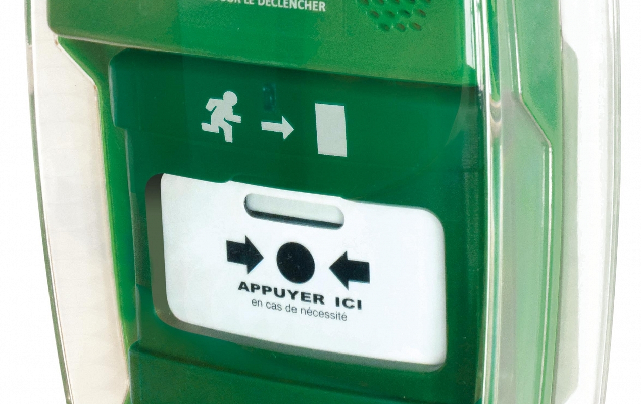 Green call point cover