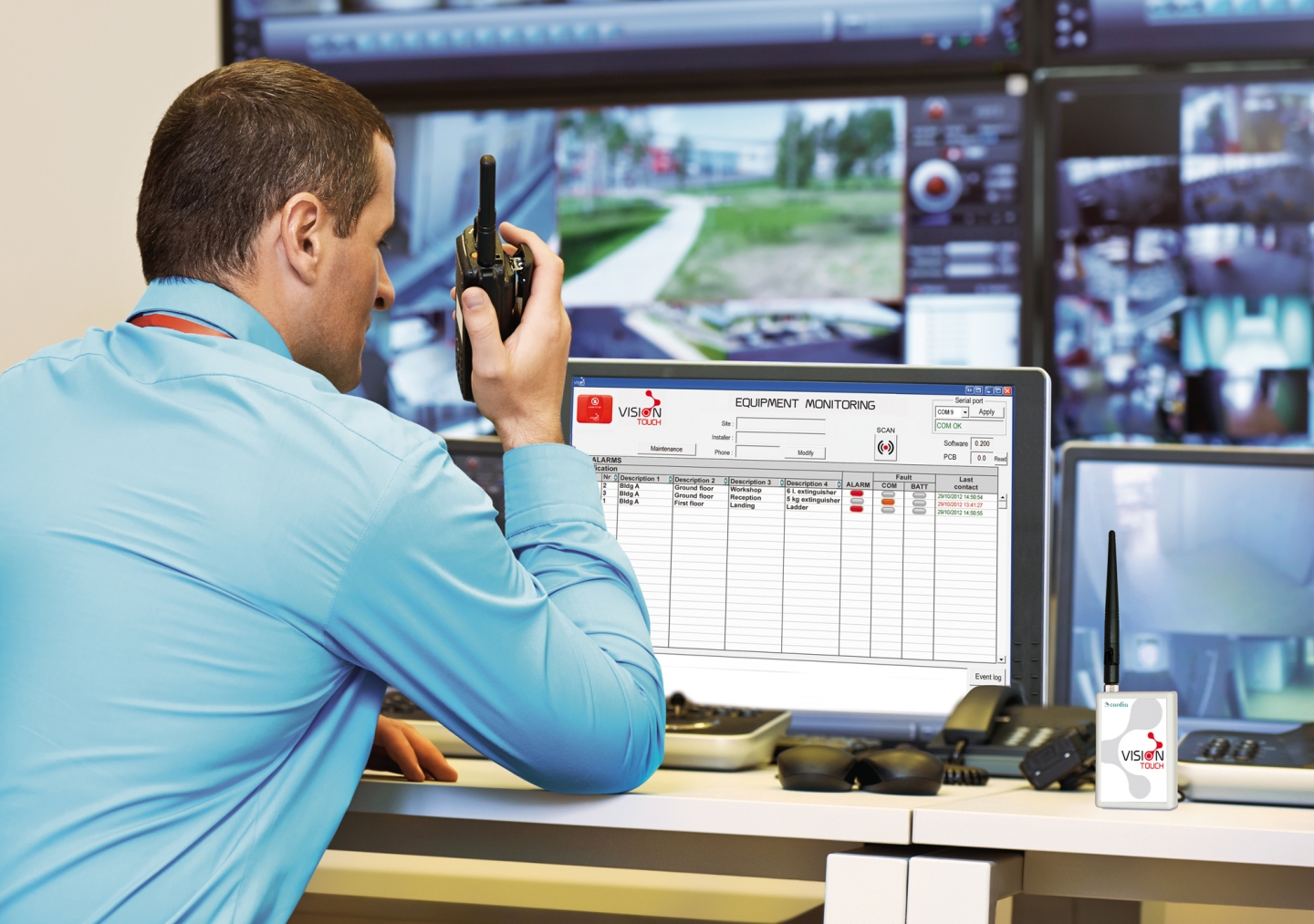 Vision Touch software