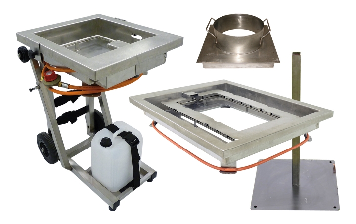 Fire flame generators